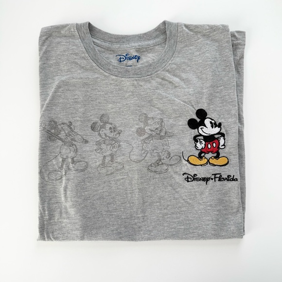 Disney | Tops | Disney Florida Tshirt Grey Unisex Medium | Poshmark